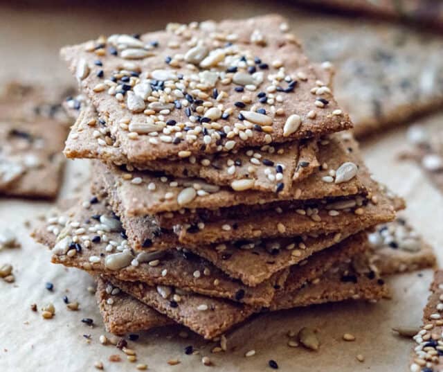 Beet Crackers With Flax Seeds (Vegan Gluten Free Recipe) | Healthy ...