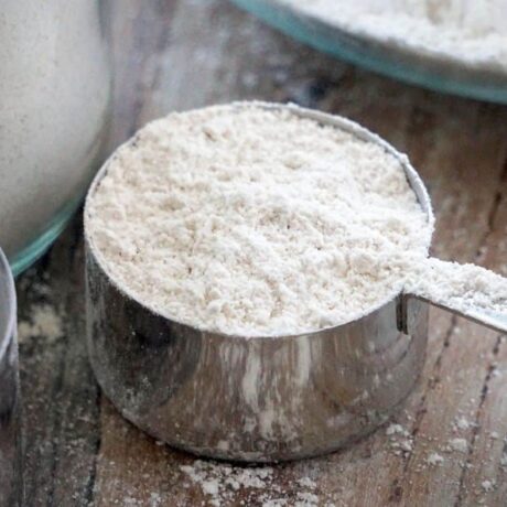 Gluten Free Pastry Flour Mix (Dairy Free, Less Starch)