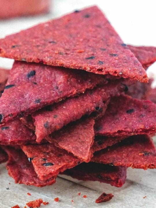 beet crackers RECIPE | Healthy Taste Of Life