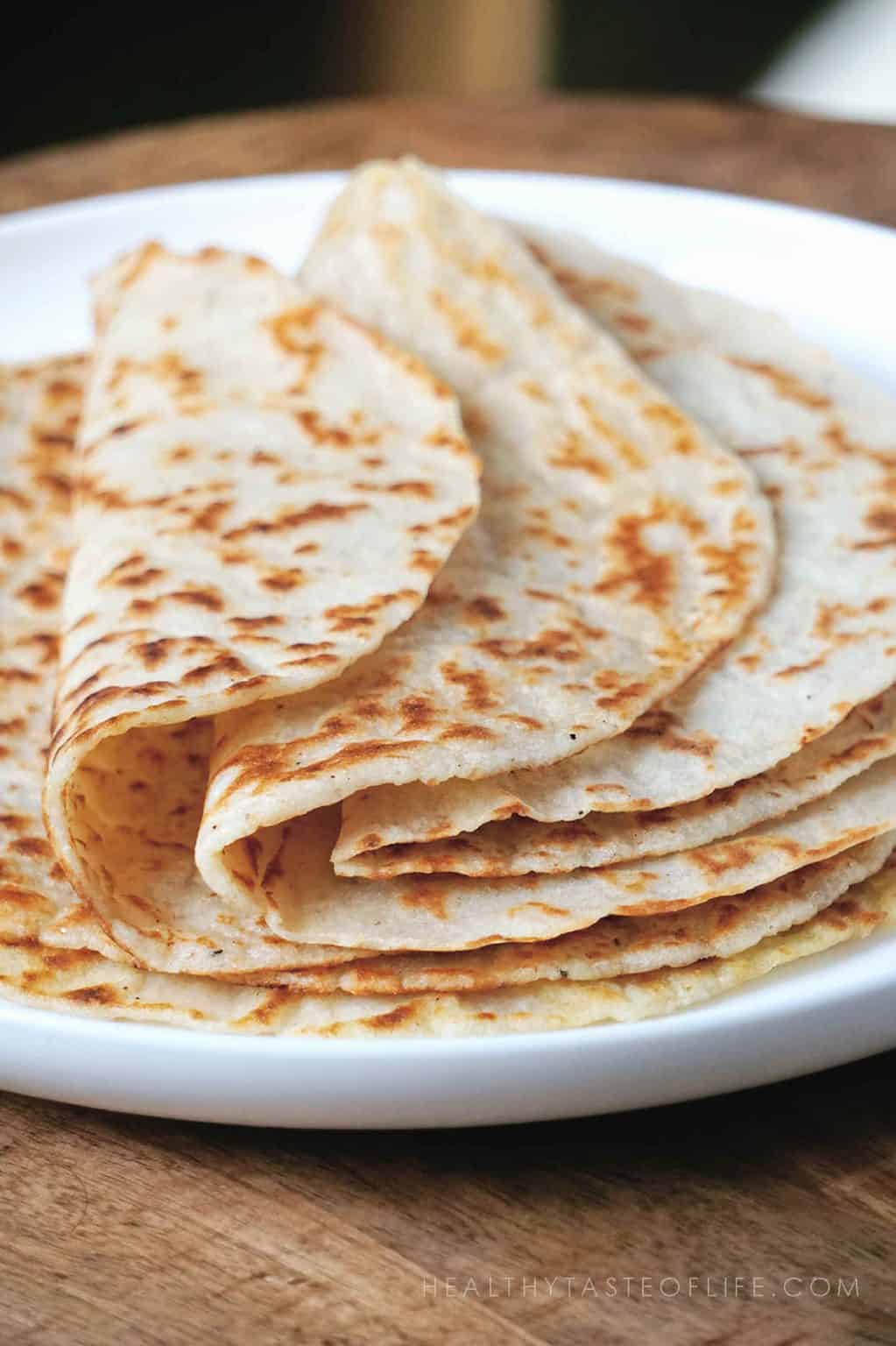 Potato Tortillas - Flexible Gluten Free Vegan Wraps