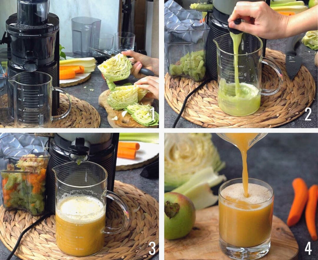 Cabbage Juice for Ulcers & Gastritis: Recipe (Blender / Juicer) Benefits + Tips